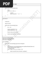 Palindrome in Java | PDF