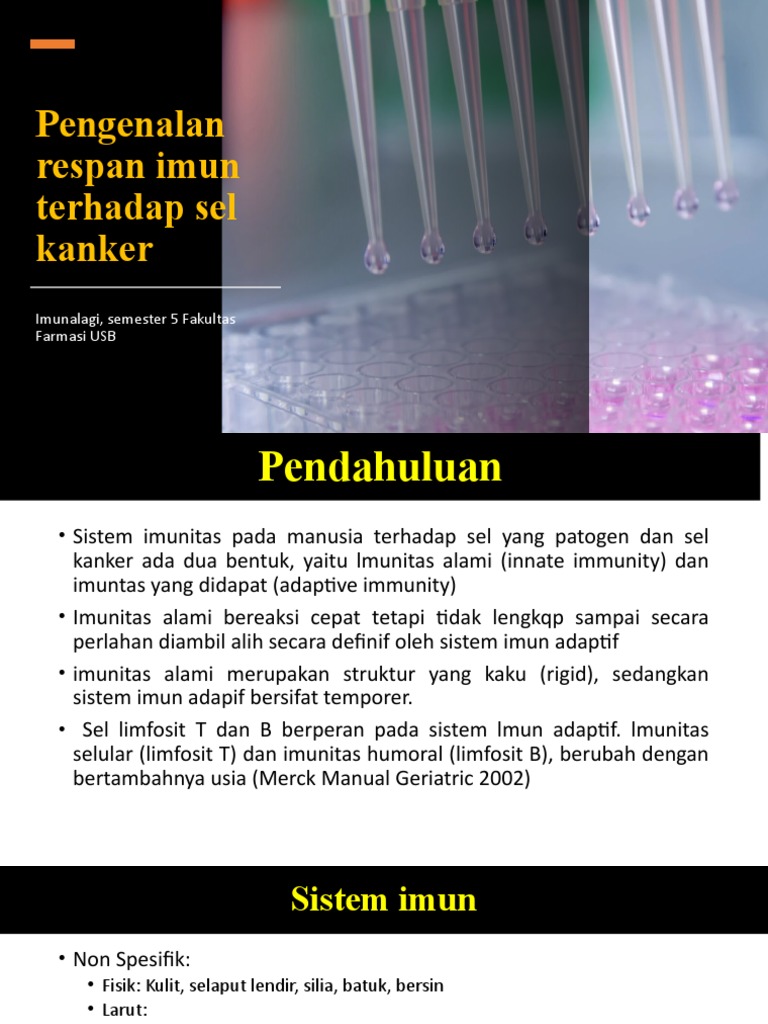 Pengenalan Respon Imun Terhadap Sel Kanker | PDF