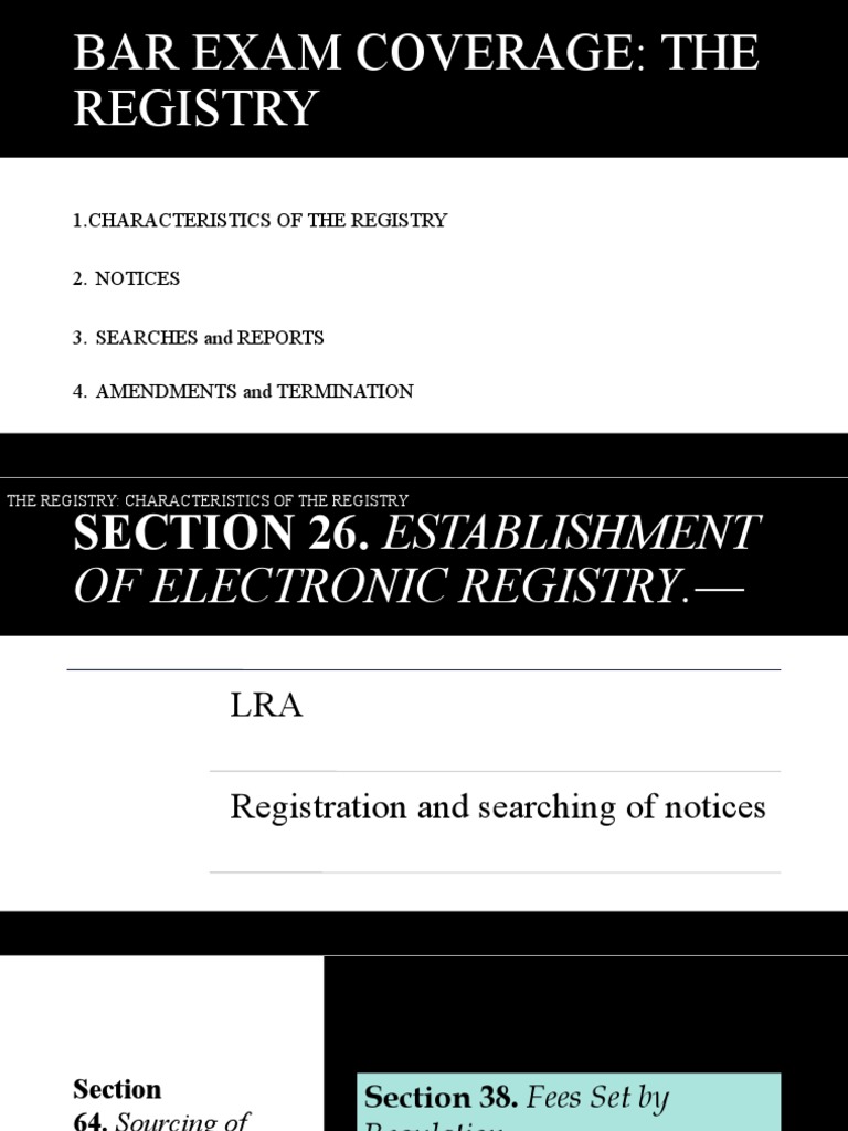 PPSA-Registry, Priority, Prior Interests and Transitory Provisions | PDF | Security Interest ...