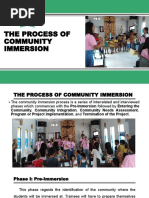 Introduction To Community Immersion | PDF | Citizenship | Policy