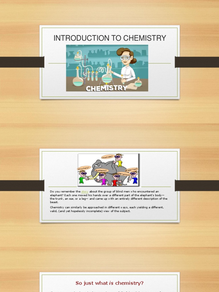 Introduction To Chemistry | PDF | Chemistry | Chemical Substances