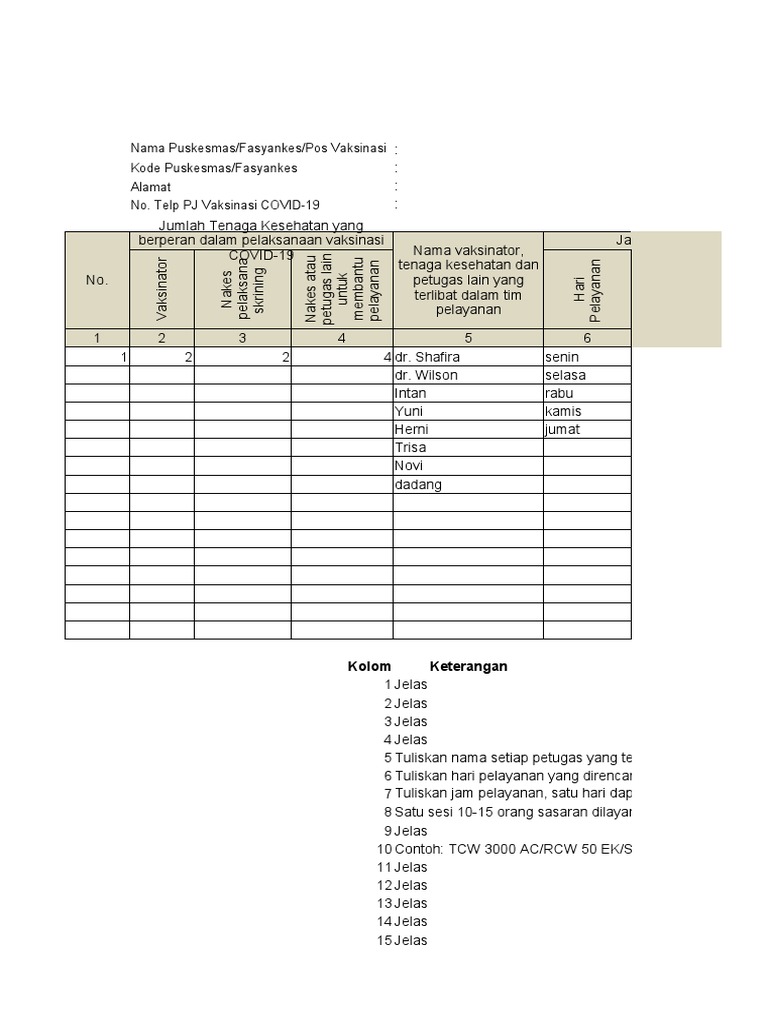 Format Microplanning | PDF