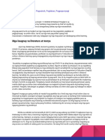 Epekto NG Pagliban Sa Klase NG Mga Estudyante | PDF