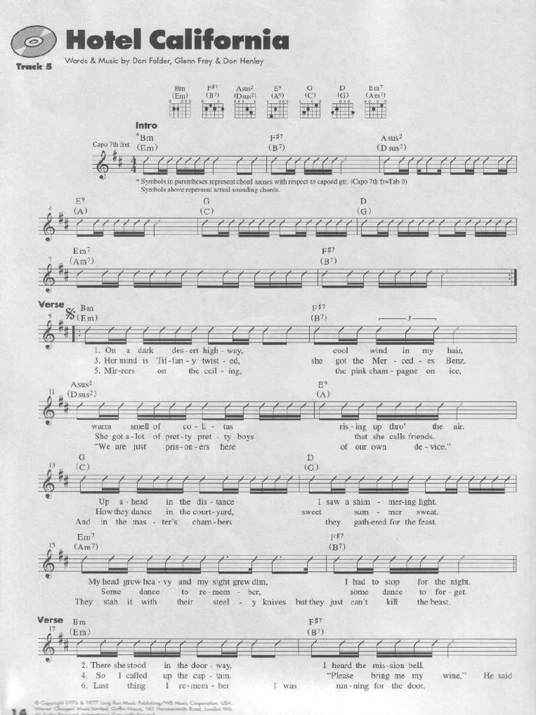 Hotel California | PDF