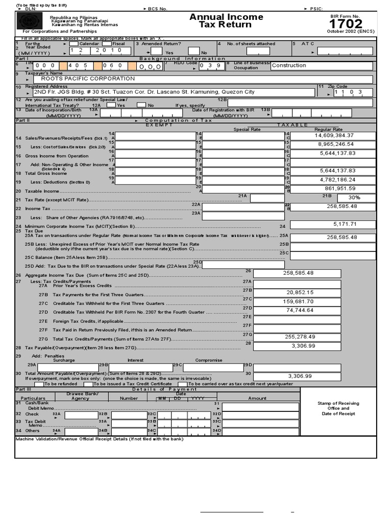 1702 | Tax Deduction | Income Tax | Free 30-day Trial | Scribd