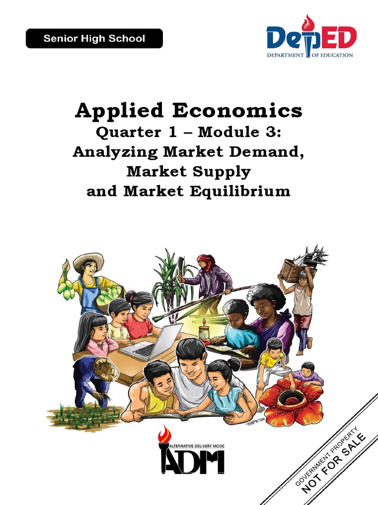Abm Applied Economics Module 3 Applying Business Principles Tools And Techniques In