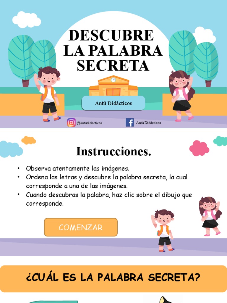 Descubre la Palabra Secreta | PDF