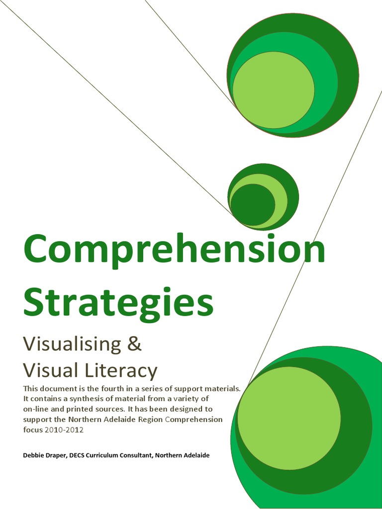 Visualisation Reading Comprehension Strategies Pdf Reading