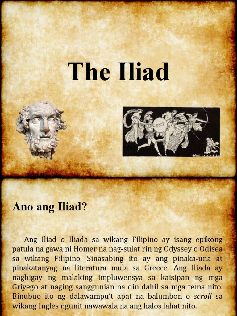 Group Filipino The Iliad | PDF