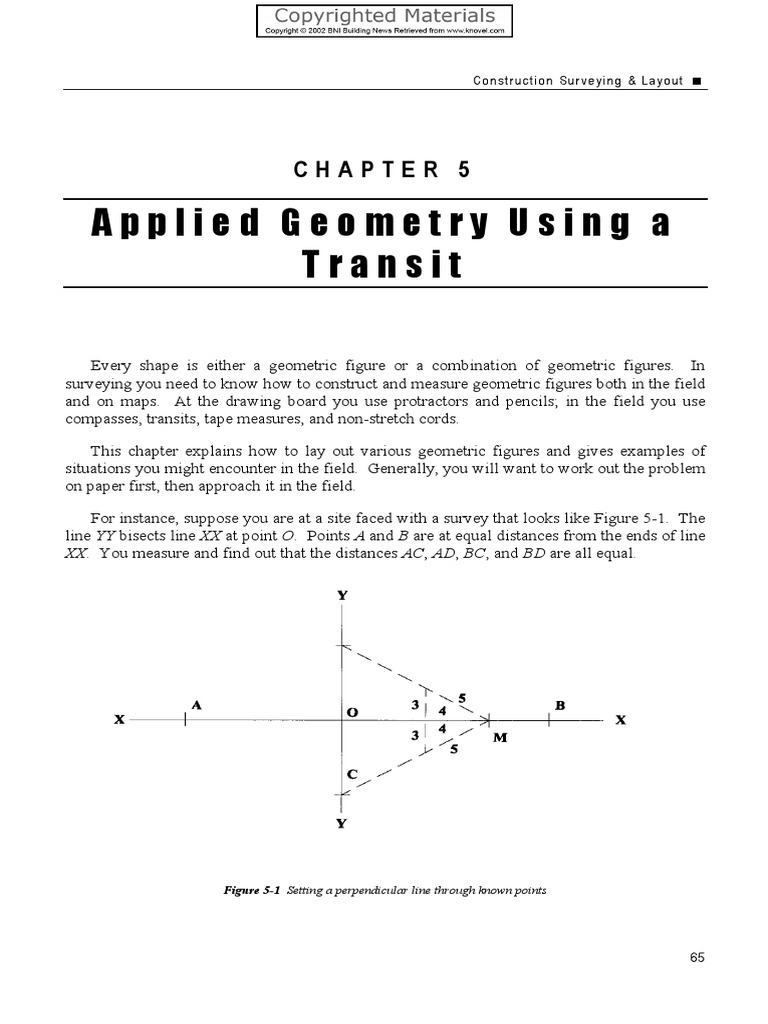 Construction Surveying & Layout/13637 - 05 | PDF | Circle | Angle