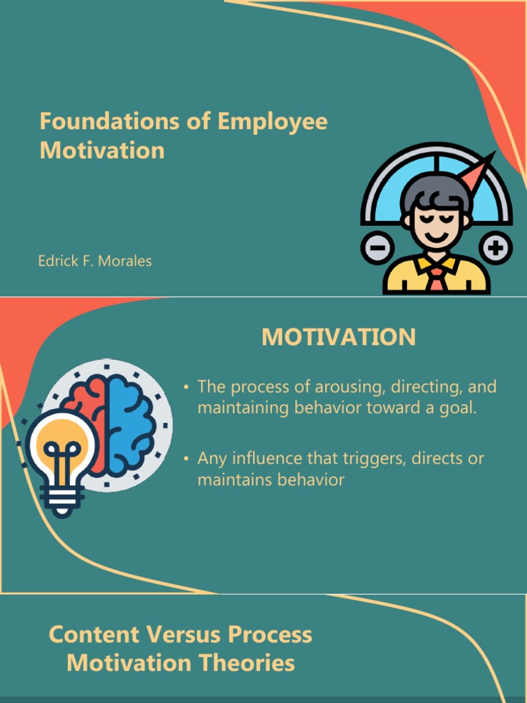 Foundations of Employee Motivation | PDF | Motivational | Motivation