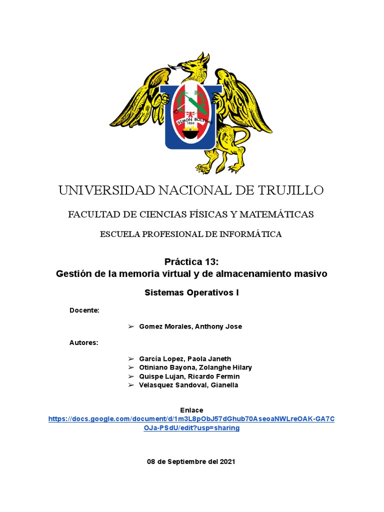 Practica Nro 13 Ejercio 2 | PDF