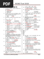 Nums 2022 Full Paper With Key | PDF