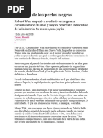 El legado de Robert Wan y las perlas negras | PDF | Perla | Tahití