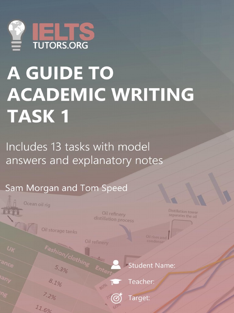 IELTS Writing Task 1 Ebook | PDF | Clause | Verb