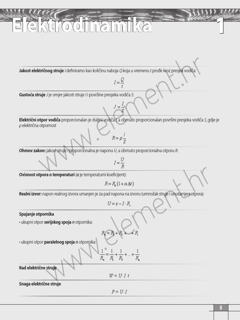 Elektrodinamika | PDF