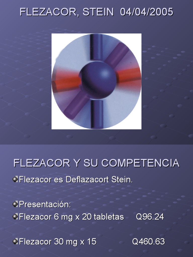 Flezacor y Su Competencia Actualizado | PDF | Corticosteroides ...