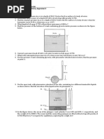 Manometers Practice Problem - Continue - Solutions | PDF | Pressure ...