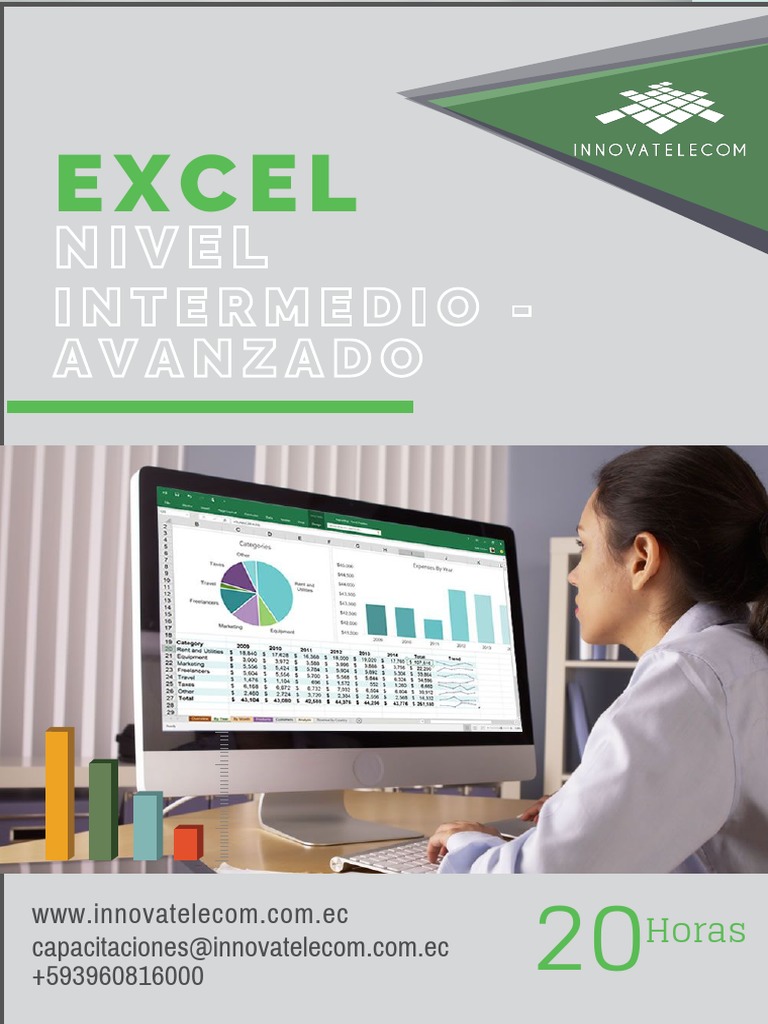 MS Excel Nivel Intermedio - Avanzado | PDF | Microsoft Excel | Macro (informática)