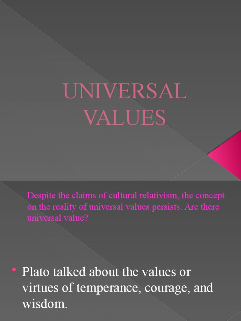 The Case for Universal Values: An Exploration of Moral Principles Found ...