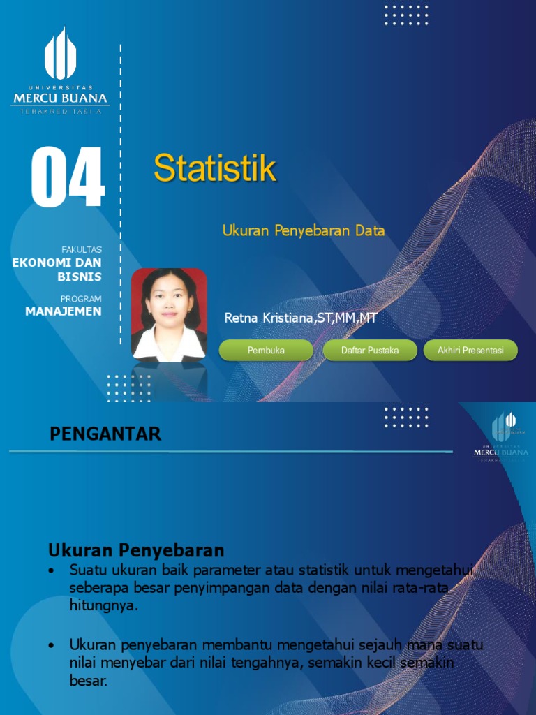 Modul 4 - Statistika | PDF