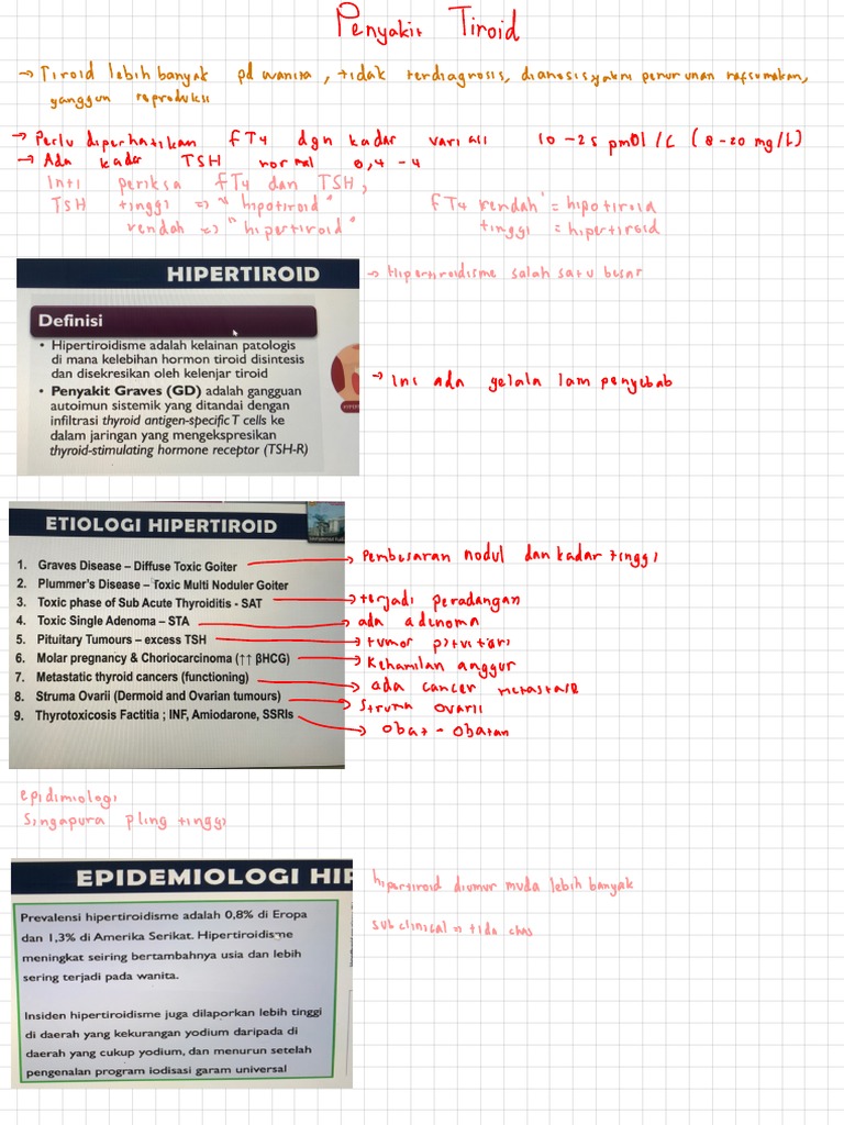 Hipertiroid Dan Hipotiroid | PDF