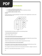 Painted Cube Counting Exercises | PDF