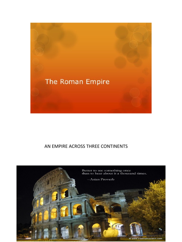 Ch-III An Empire Across Three Continents | PDF | Roman Empire | Ancient ...