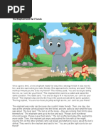 Elephant and Friends Story | PDF
