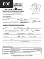 ASQ-SE2 6 Meses | PDF | Comportamiento