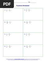 Farm Animals Pie Chart Worksheet | PDF