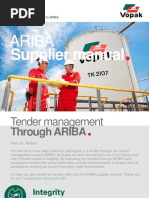 E-Marketplace Platform For Saudi Aramco: SAP Ariba Suppliers Technical ...