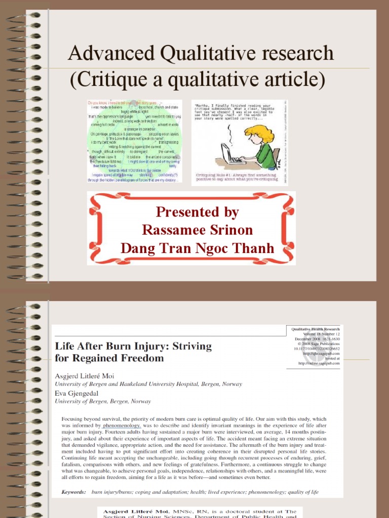 Phenomenological Approach | PDF | Qualitative Research | Phenomenology ...