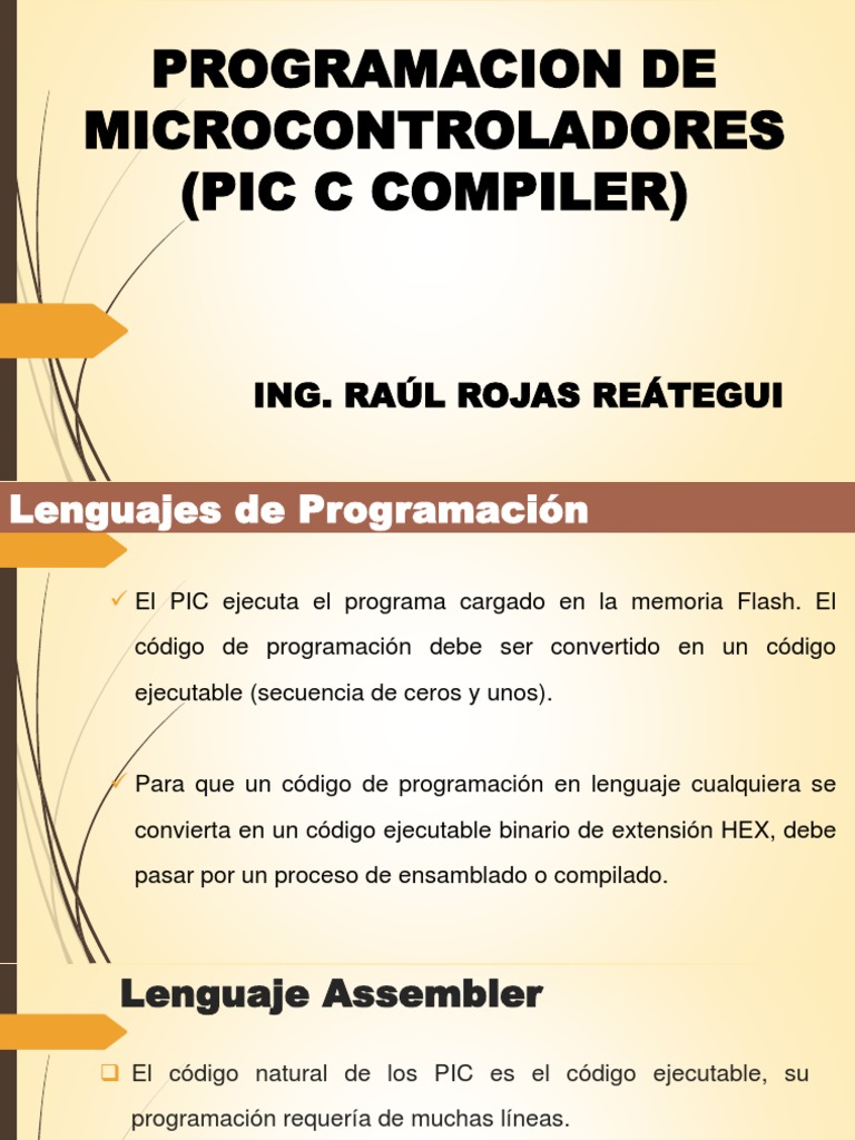 Progrmacion Con PIC C Compiler | PDF | Lenguaje de programación ...