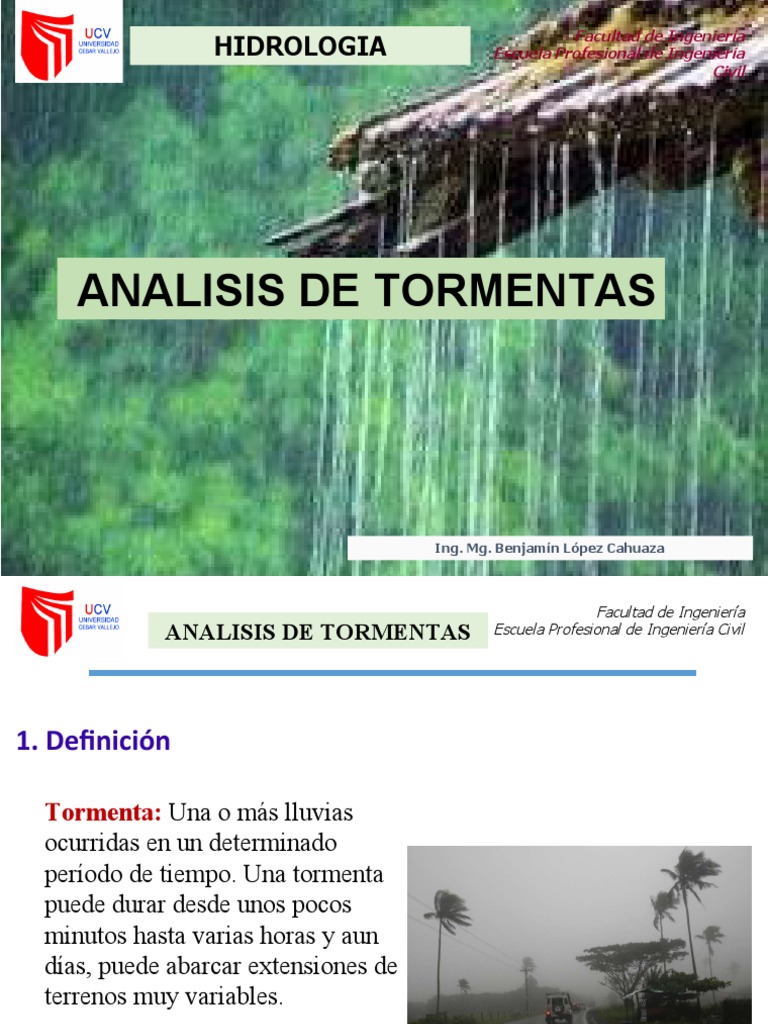 Analisis de Tromentas | PDF | Precipitación