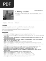 Schafer, R. Murray. The Soundscape: Our Sonic Environment and The ...