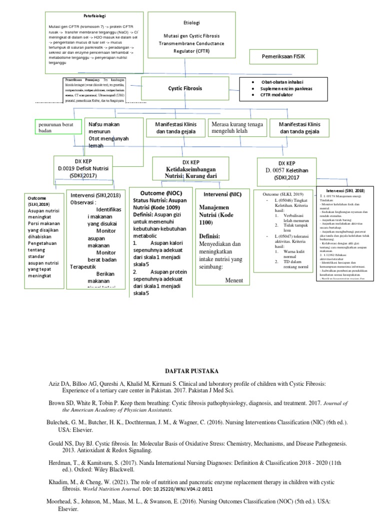Conceptul Map - 5A - Cystic Fibrosis | PDF