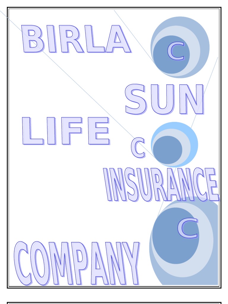Birla Sunlife Insurance | PDF | Life Insurance | Insurance
