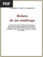 El Relato de Un Naufrago | PDF
