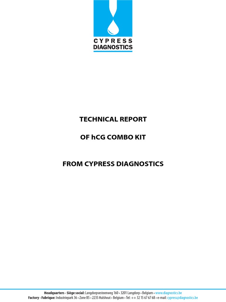 Technical HCG Combo | Download Free PDF | Thyroid Stimulating Hormone ...
