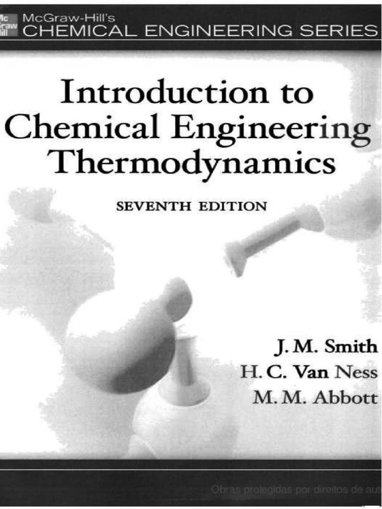 Introduction To Chemical Engineering Thermodynamics | PDF