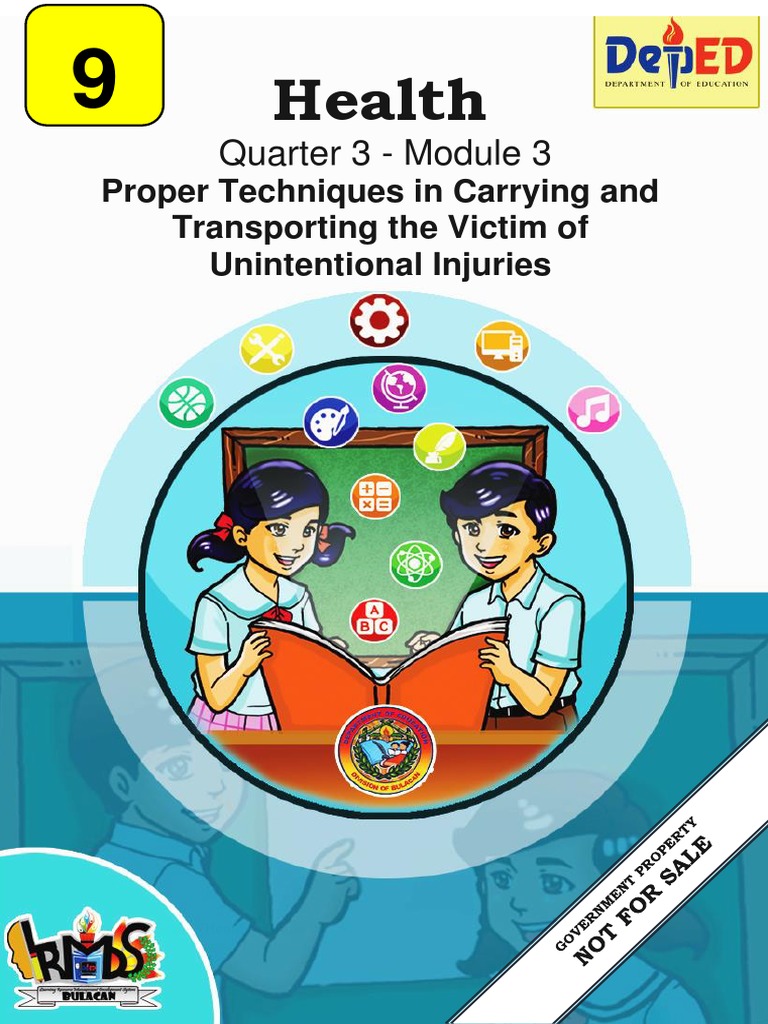 Health: Quarter 3 - Module 3 | PDF | First Aid | Chair
