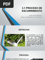 Proceso y tipos de escurrimiento | PDF | Lluvia | Suelo