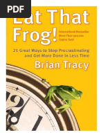 Brian Tracy Eat That Frog | PDF