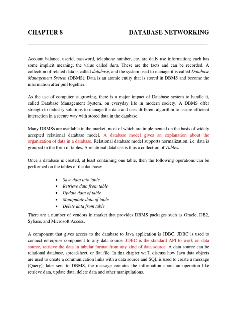 Java Database | PDF | Databases | Relational Database