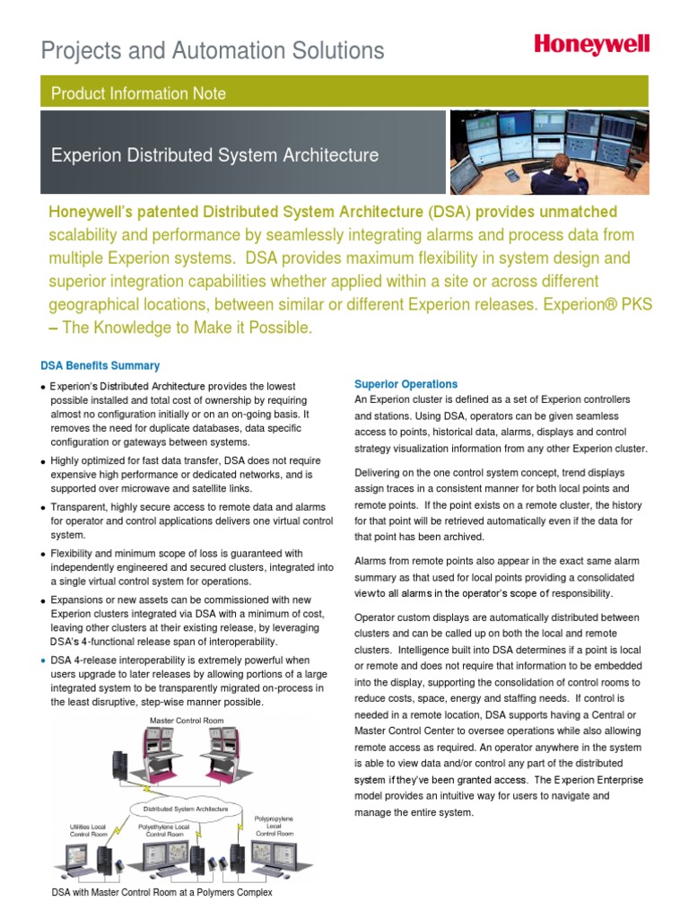 Projects and Automation Solutions: Product Information Note | PDF | Computer Network | Databases