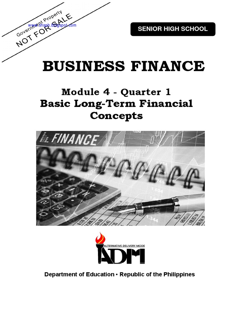 Business Finance Module 4 | PDF | Time Value Of Money | Interest