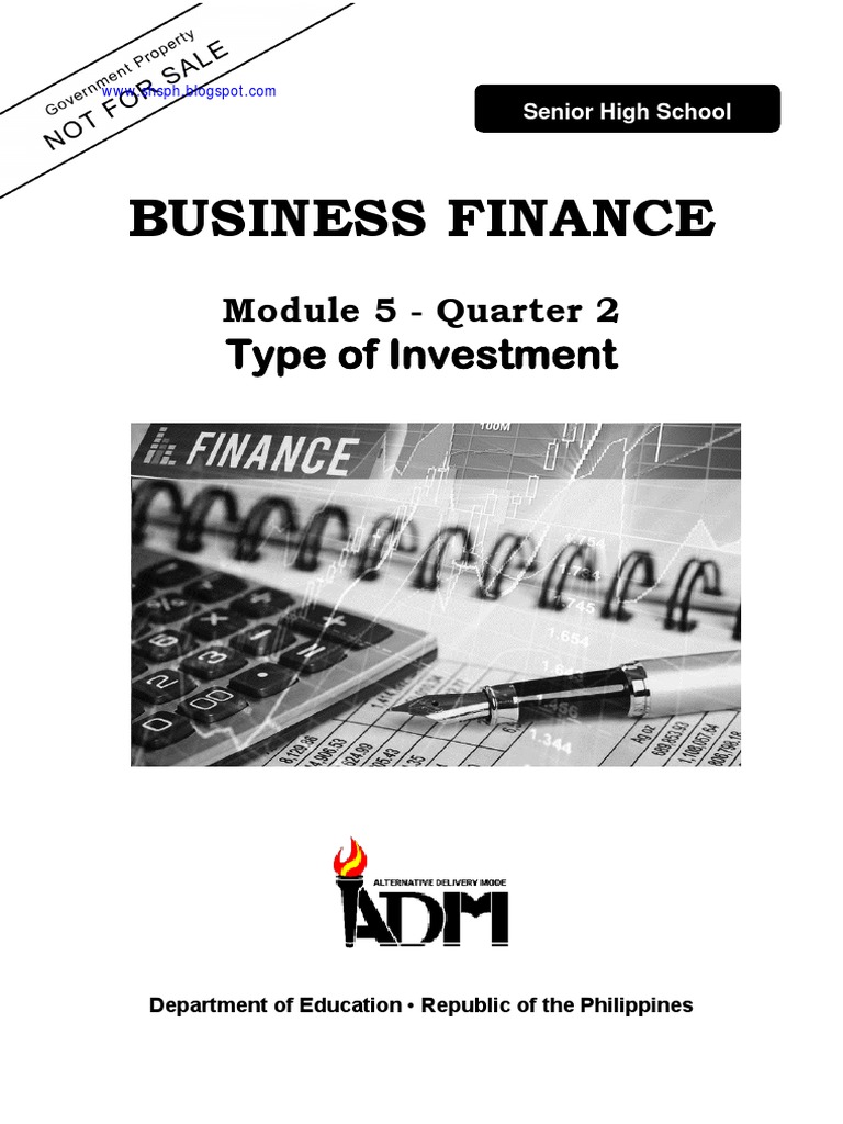 Business Finance Module 5 | PDF | Bonds (Finance) | Investing