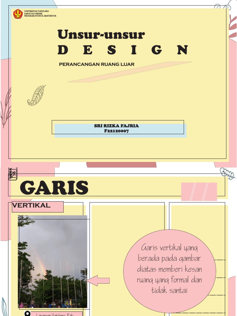 Unsur Desain dalam Ruang Arsitektur | PDF