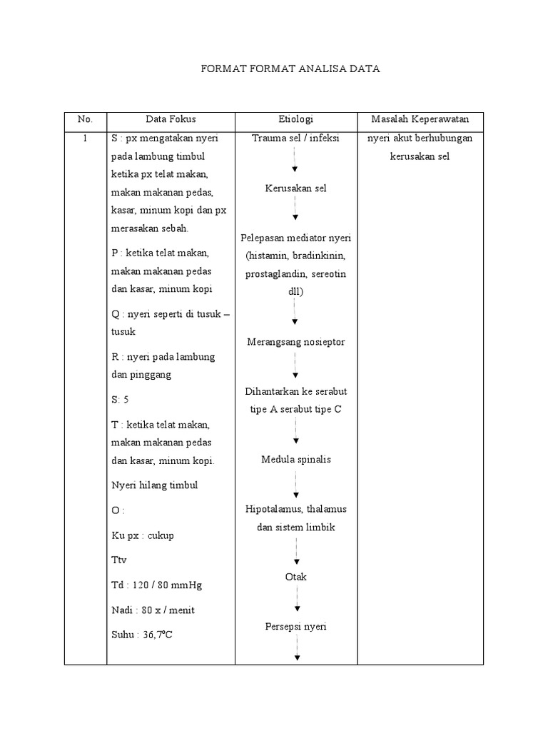 Asuhan Keperawatan Nyeri Akut | PDF